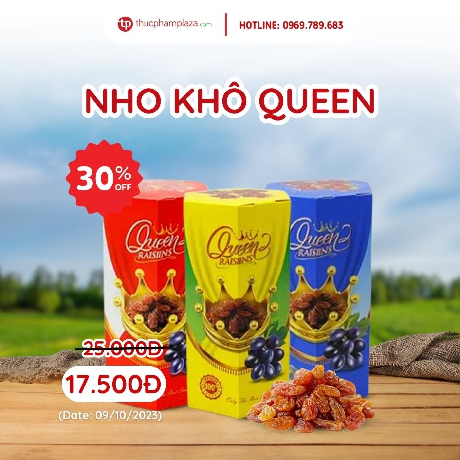 Nho khô Queen Raisins - Món quà tự nhiên tuyệt vời từ Chile ...