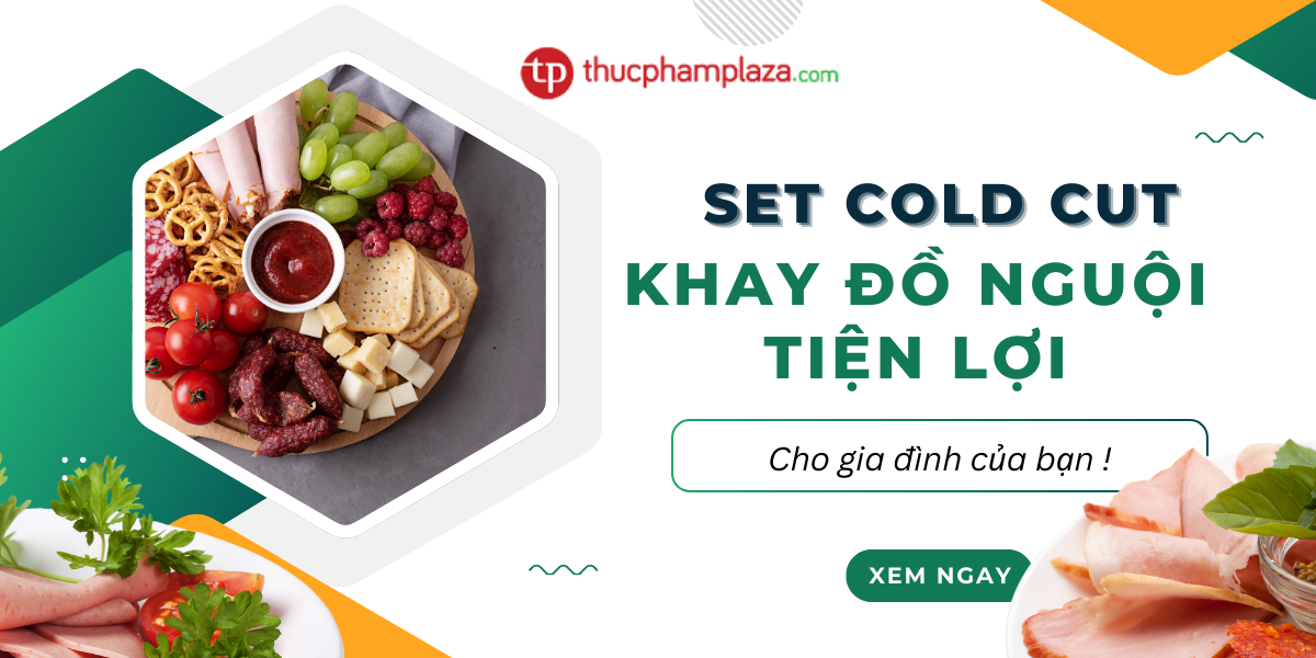 Set Cold Cut - Khay Đồ Nguội Tiện Lợi Cho Gia Đình
